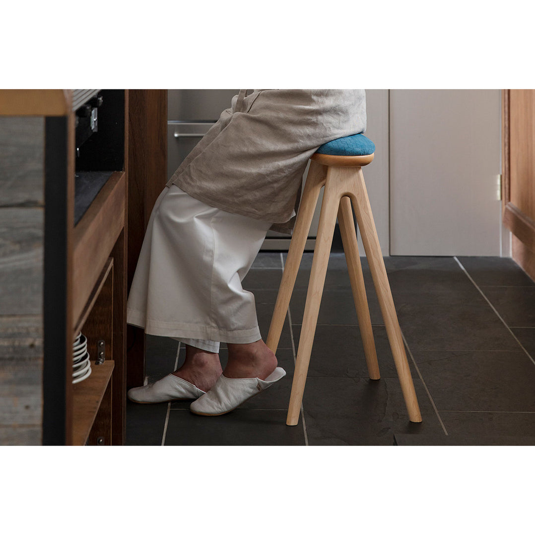 ナガノインテリア｜friendly!! SC338 coupé kitchen stool（高さ53cm/58cm/63cm/68㎝）コッぺ — JIAS ONLINE